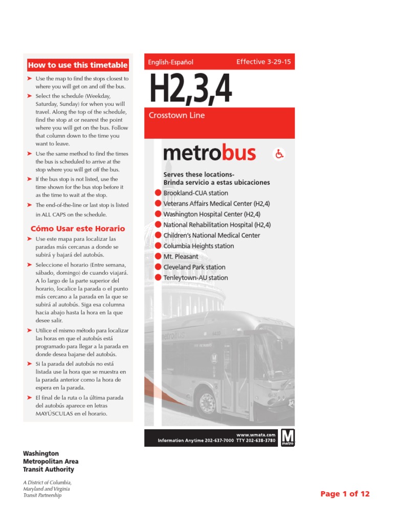 How To Use This Timetable: Crosstown Line | PDF | Transport | Science