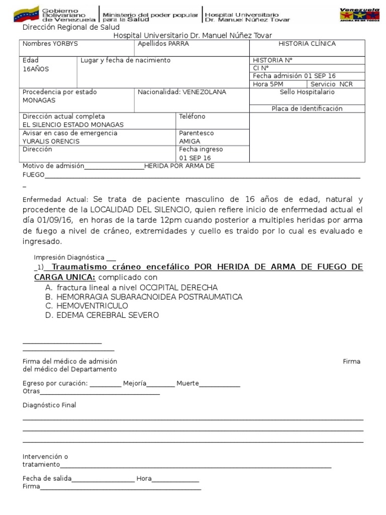 Hoja Frontal | PDF | Enfermedades y trastornos humanos | Hospital