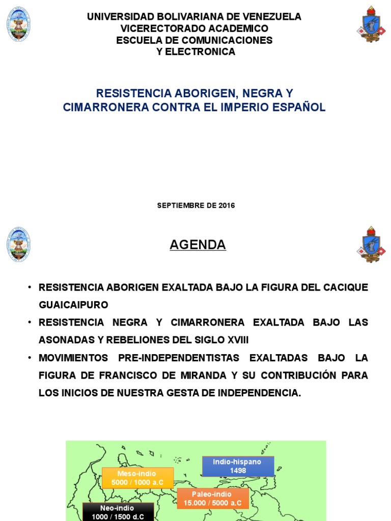 Origen de Los Negros Cimarrones | PDF | Esclavitud | Política (general)