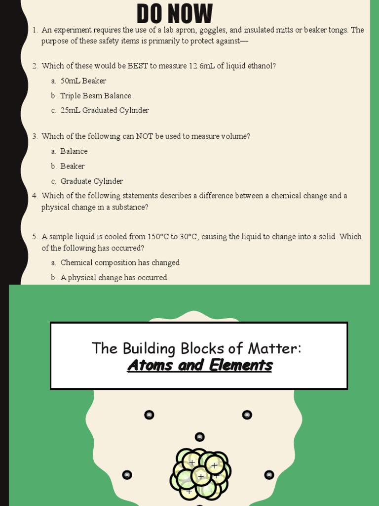 Understanding Atoms and Elements Basics | PDF | Atoms | Atomic Nucleus