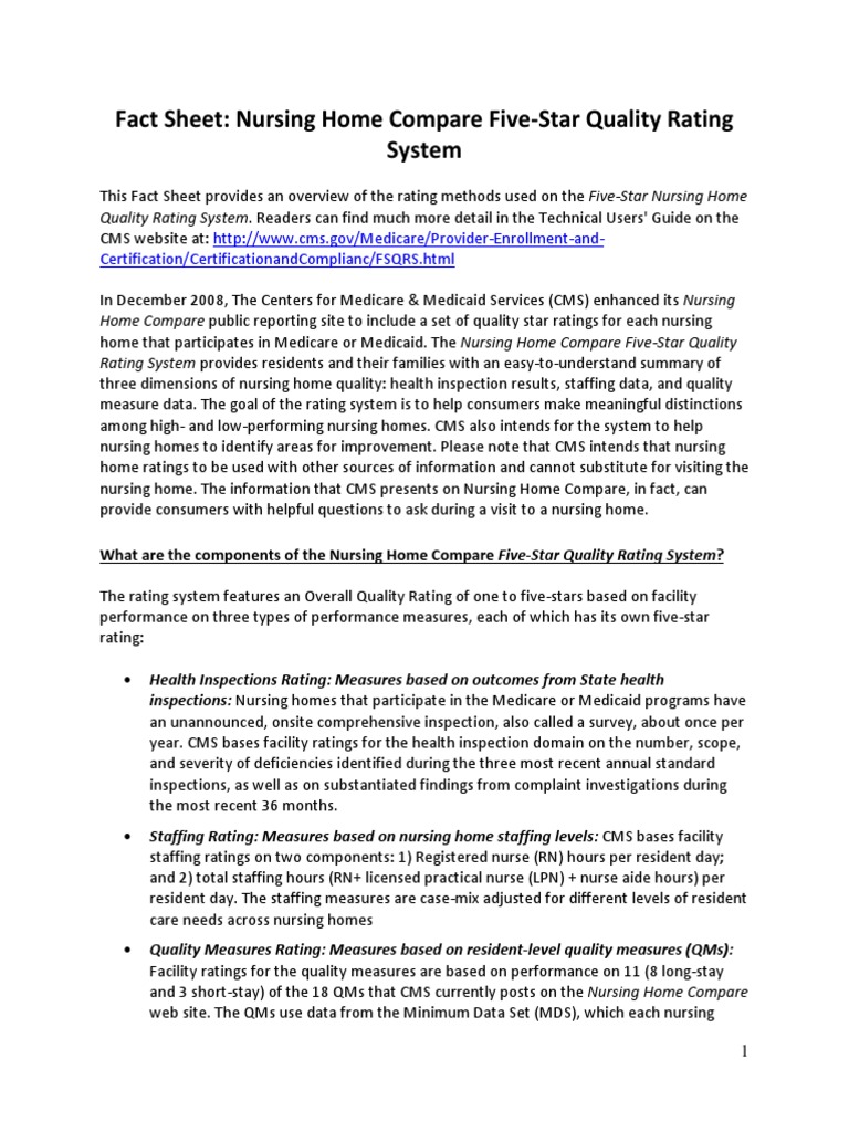 Consumer Fact Sheet | Download Free PDF | Nursing Home Care | Medicaid
