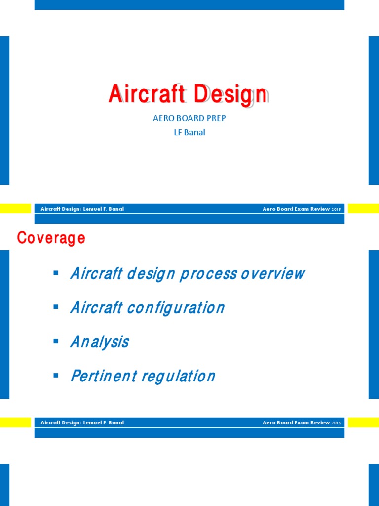 A Review of the Aircraft Design Process and Considerations for ...