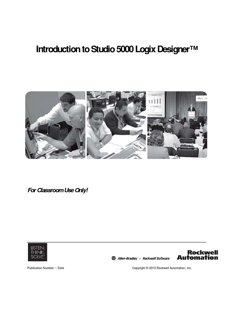Introduction To Studio 5000 Logix Designer PDF | PDF | Programmable ...