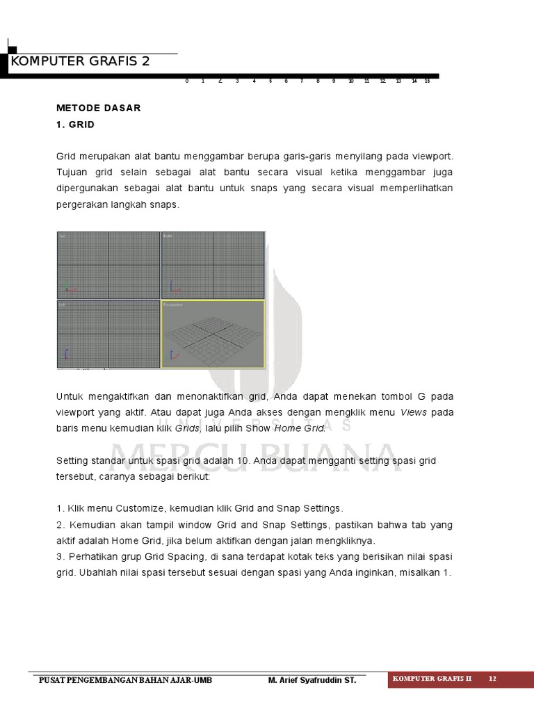 Metode Dasar Grid Pdf