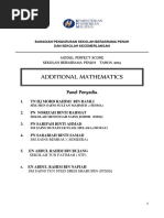 SPM Trial AddMath P1 by Topic | PDF | Geometry | Teaching Mathematics