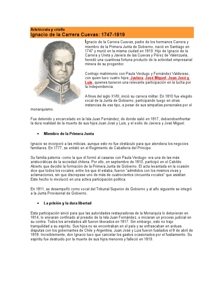Ignacio de La Carrera Cuevas | PDF | Historia | Clásicos