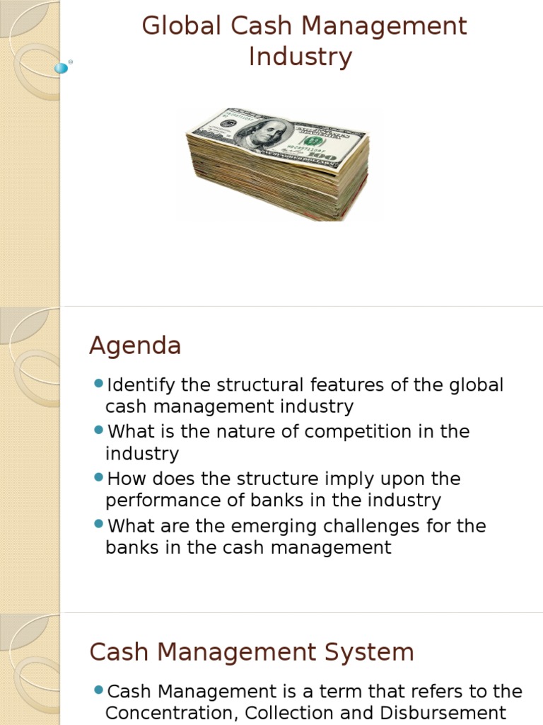 Global Cash Management Industry | PDF | Cash | Clearing (Finance)