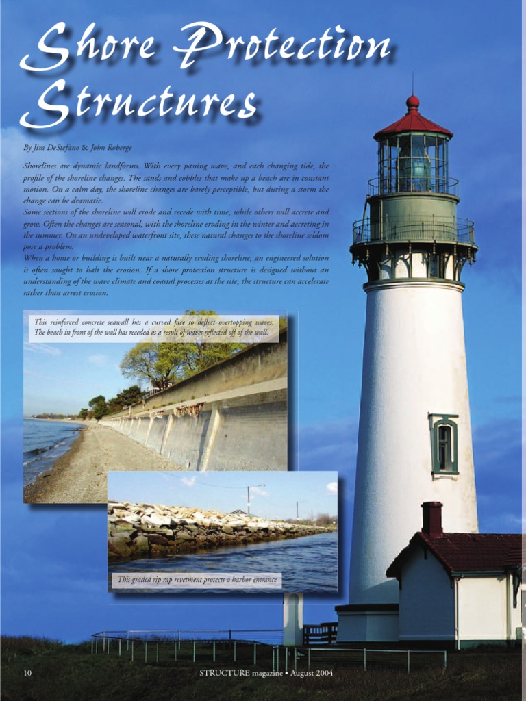 Shore Protection Structures | PDF | Beach | Deep Foundation