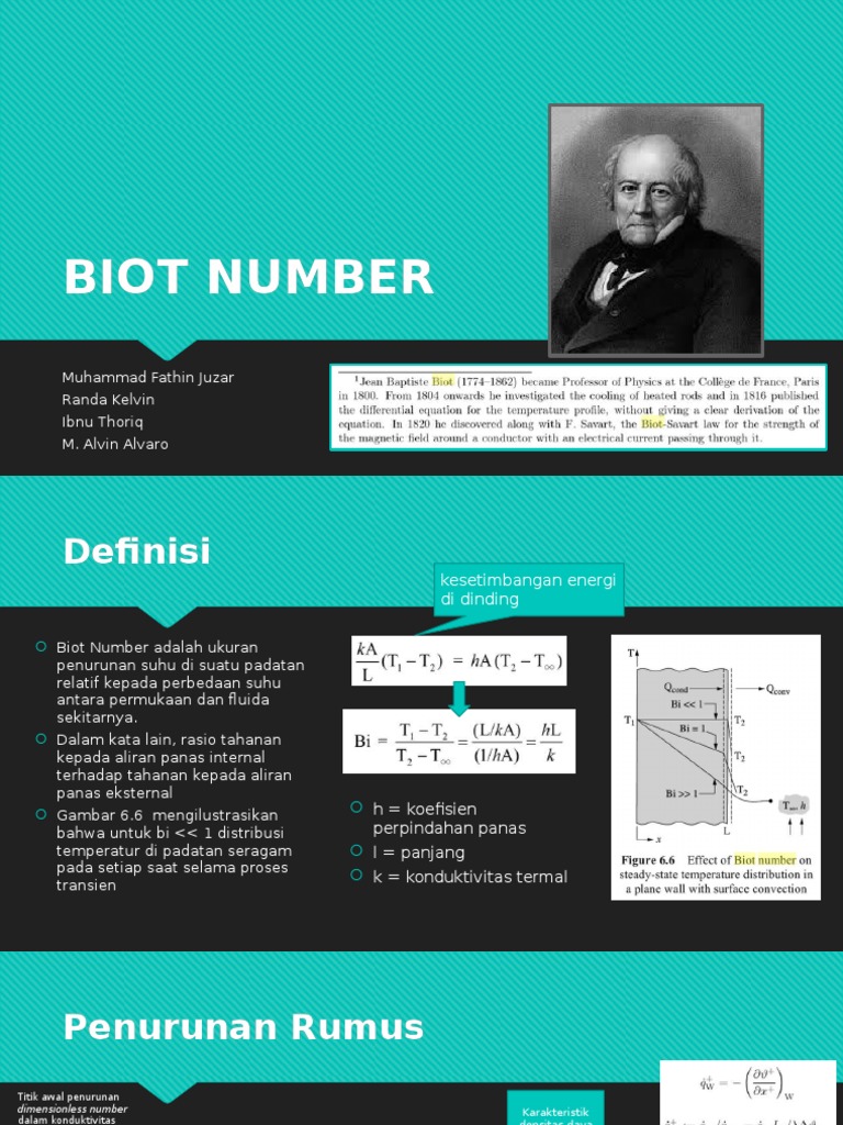 Biot Number | PDF | Metode & Bahan Ajar