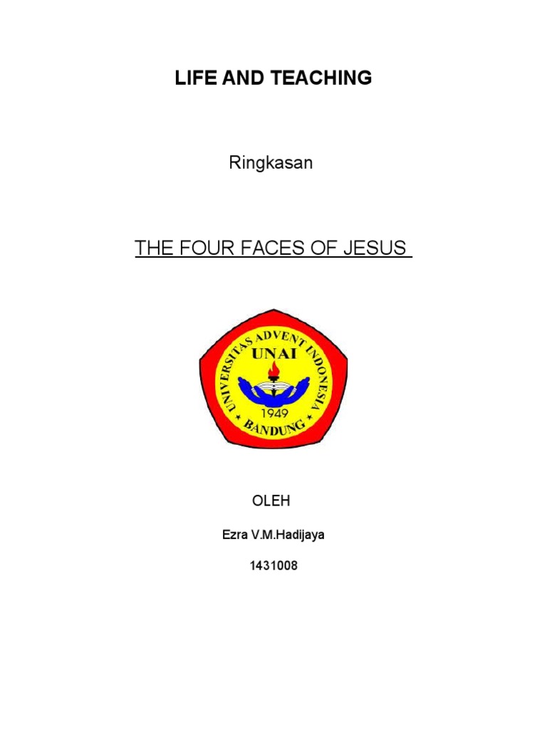 Ringkasan Four Faces of Jesus - EzraVMH | PDF