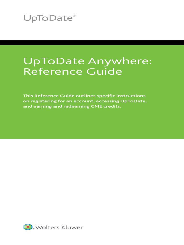 Uptodate Access Guide | PDF | Mobile Device | Mobile App