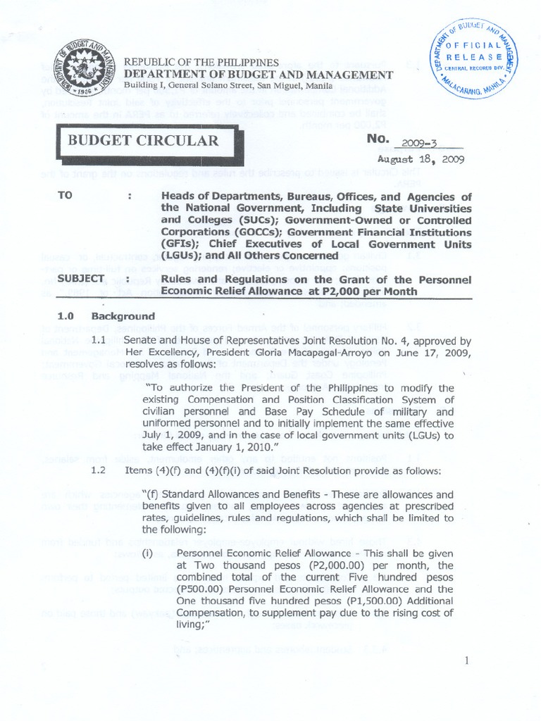 DBM BC 2009-3 (Grant of Pera) | PDF