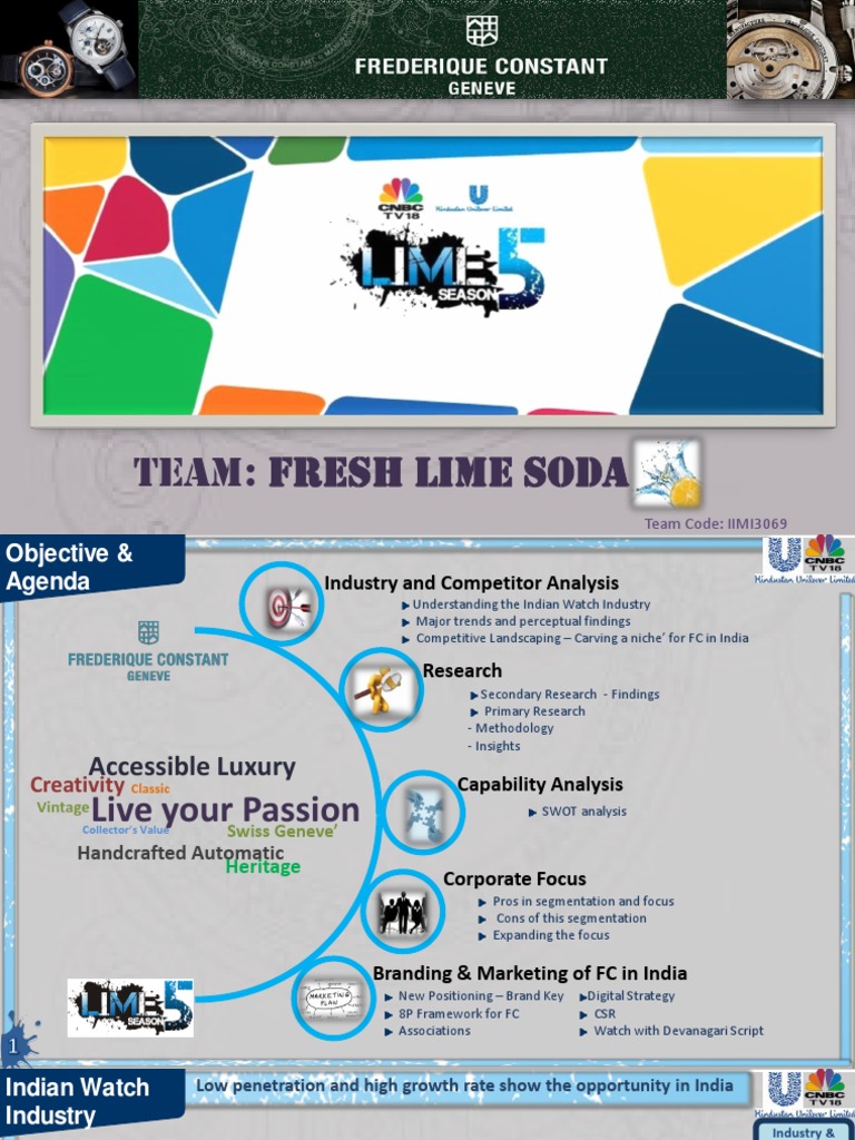 Hul Lime Iimi | PDF | Brand | Market Segmentation