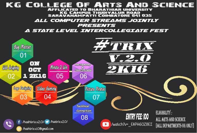 All Computer Streams Jointly Presents A State Level Intercollegiate ...