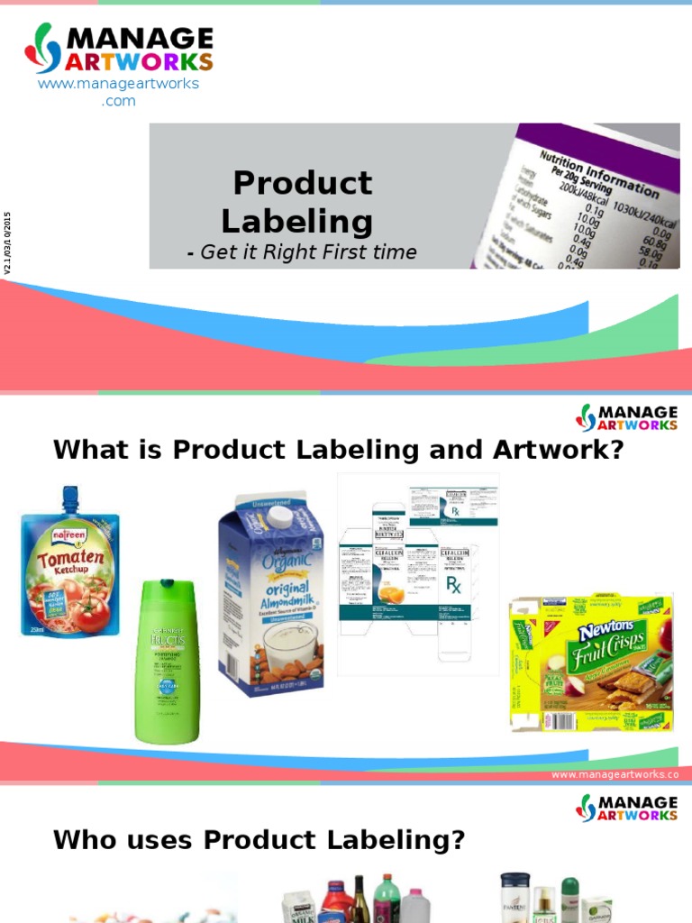 Labeling - Artwork Management - Packaging | PDF | Packaging And ...