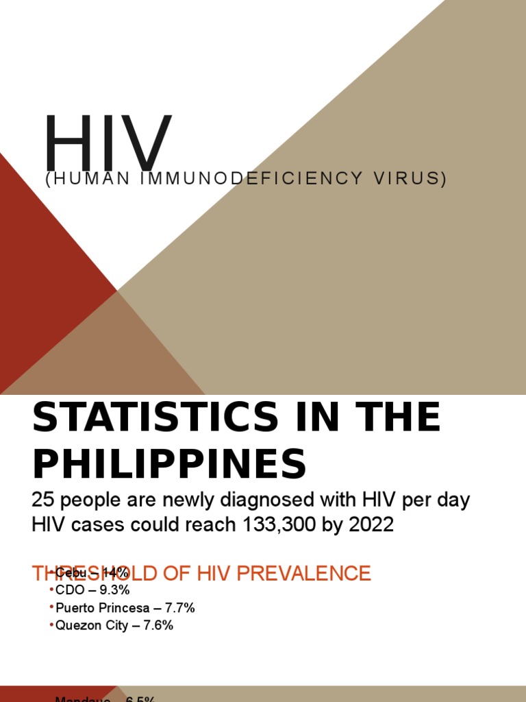 HIV Statistics and Prevention in the Philippines | PDF