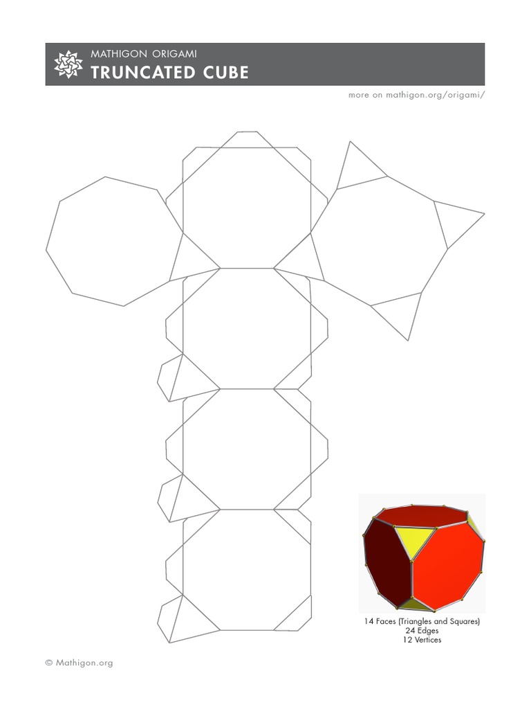Truncated Cube | PDF