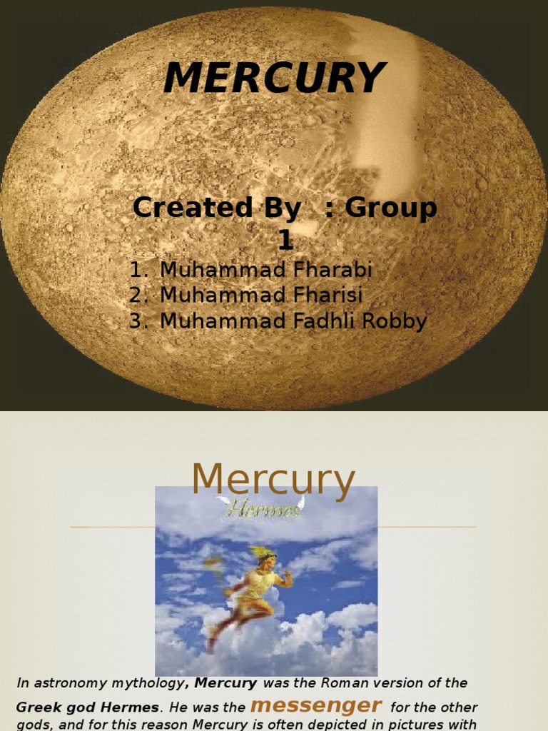 Mercury | PDF | Mercury (Planet) | Earth
