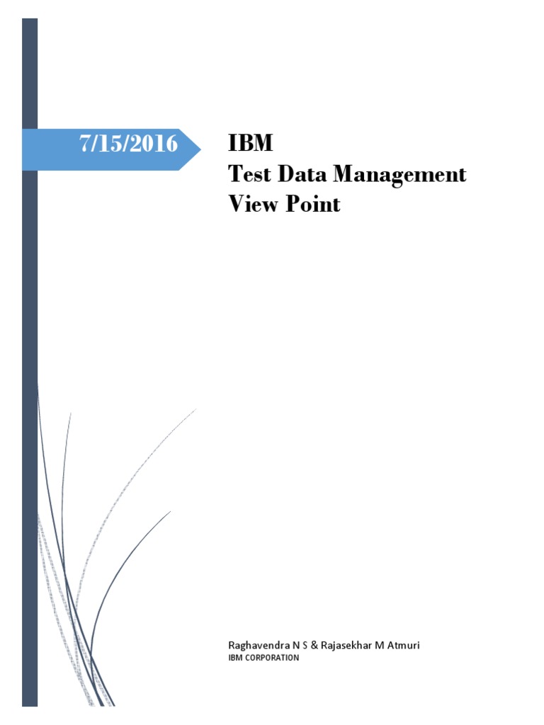Test Data Management Strategies | PDF | Software Development Process ...