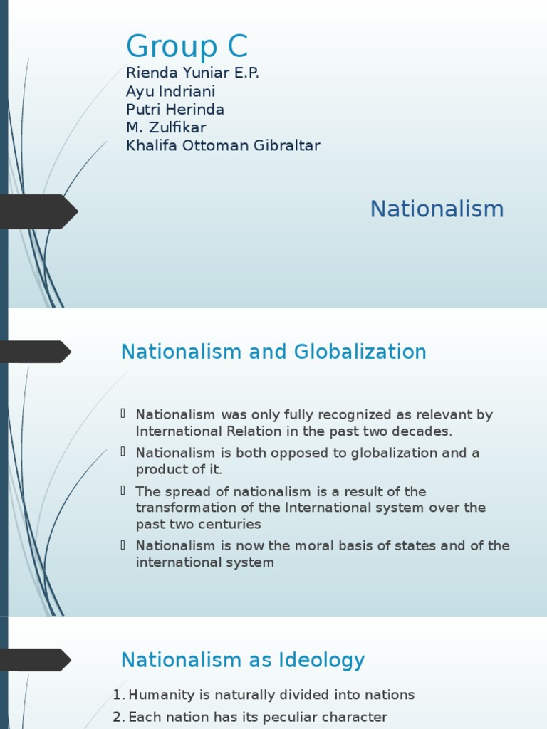 Understanding Nationalism's Role Today | PDF