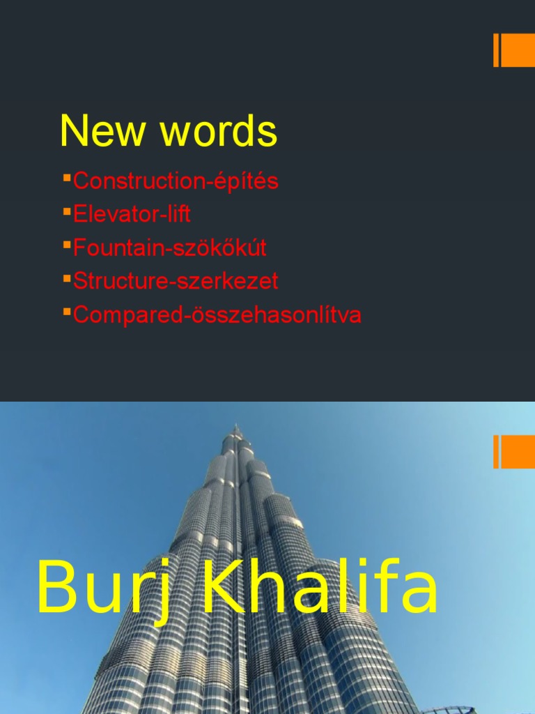 Burj Khalifa: Facts & Features | PDF | Technology & Engineering