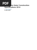 Qcs Qatar Construction Specification 2014-2 | PDF | Specification (Technical Standard) | Wound