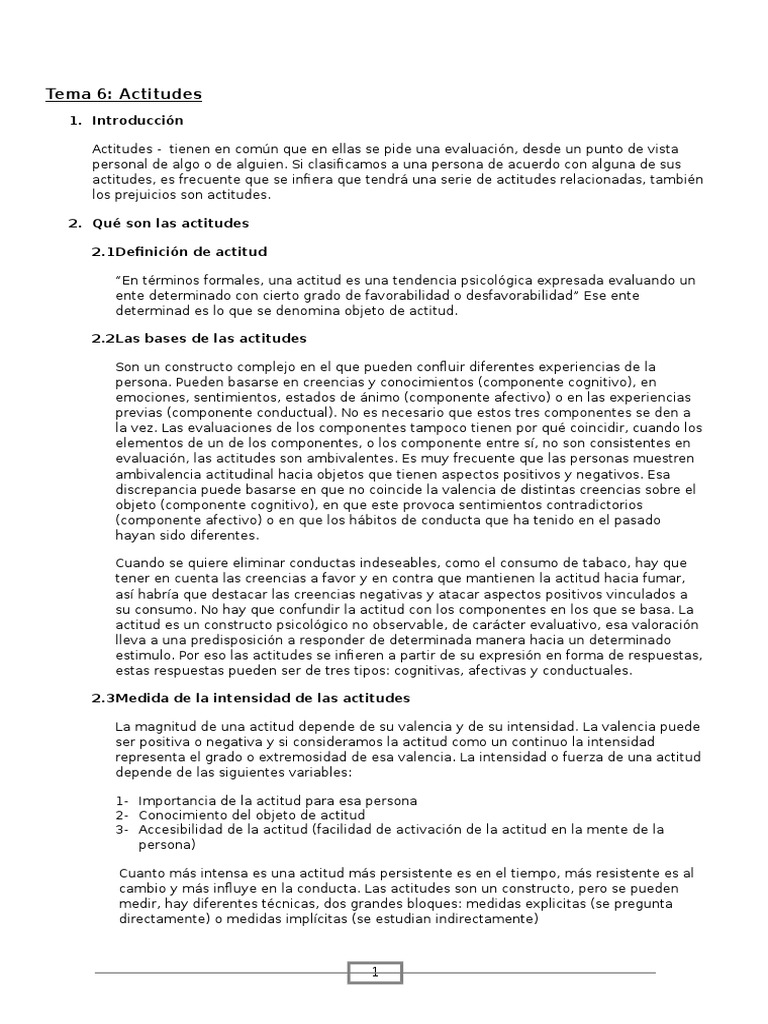Análisis completo de las actitudes: definición, tipos, funciones ...