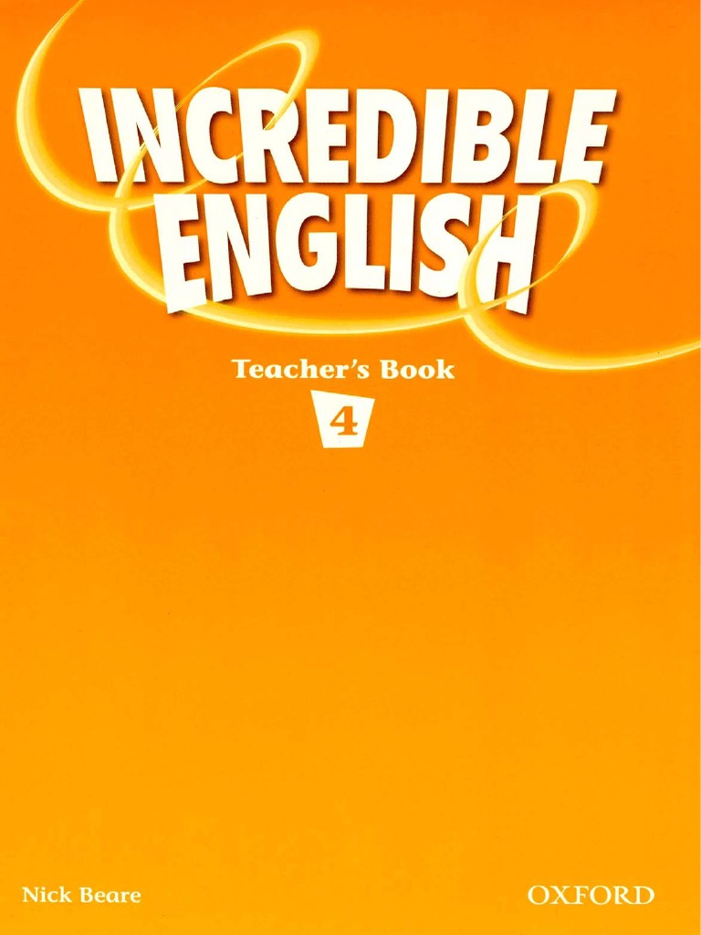 English Grammar - Incredible English 4 - Teacher's Book PDF | PDF