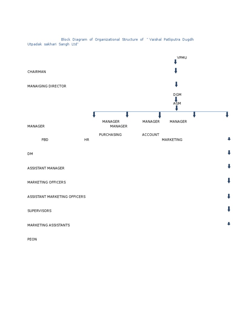 Block Diagram of Organizational Structure of | PDF