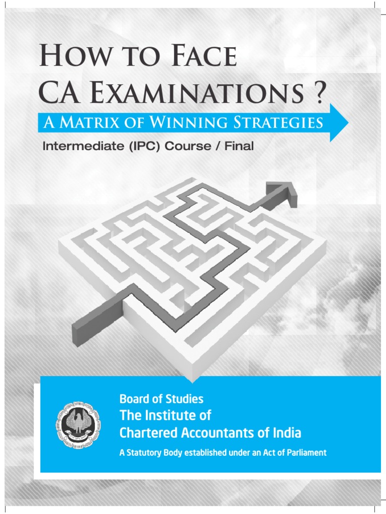 How To Face Ca Exam | PDF | Test (Assessment) | Accounting