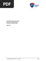 BCS Code of Conduct | PDF | Profession | Board Of Directors