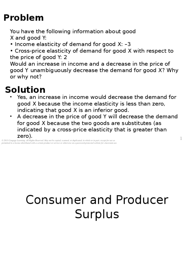 Consumer and Producer Surplus | PDF | Economic Surplus | Demand