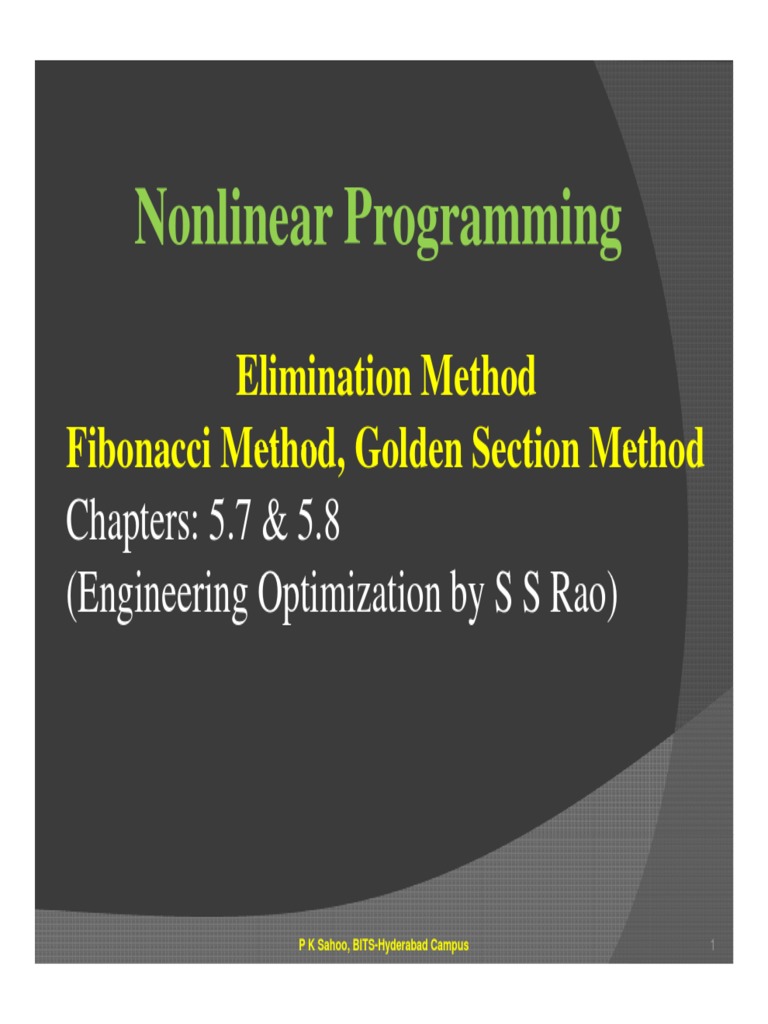 Elimination Method | PDF | Mathematical Optimization | Mathematical And ...