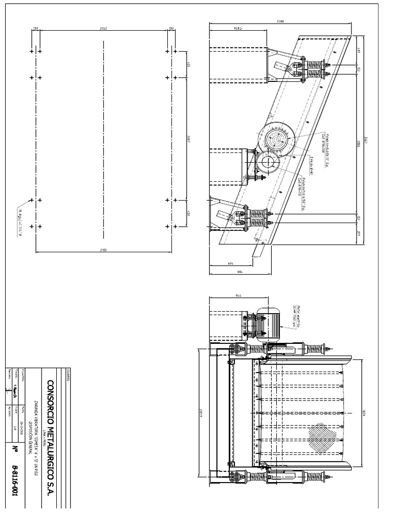Arreglo General Zaranda Vibratoria | PDF