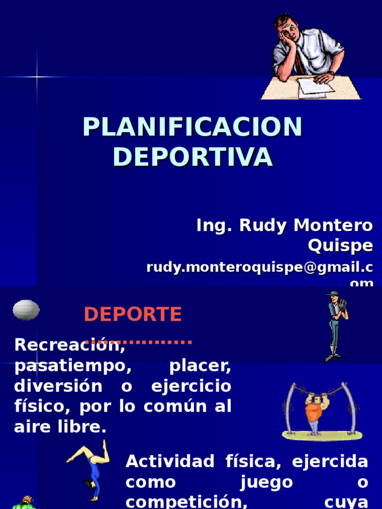 Planificacion Deportiva | PDF | Análisis FODA | Planificación