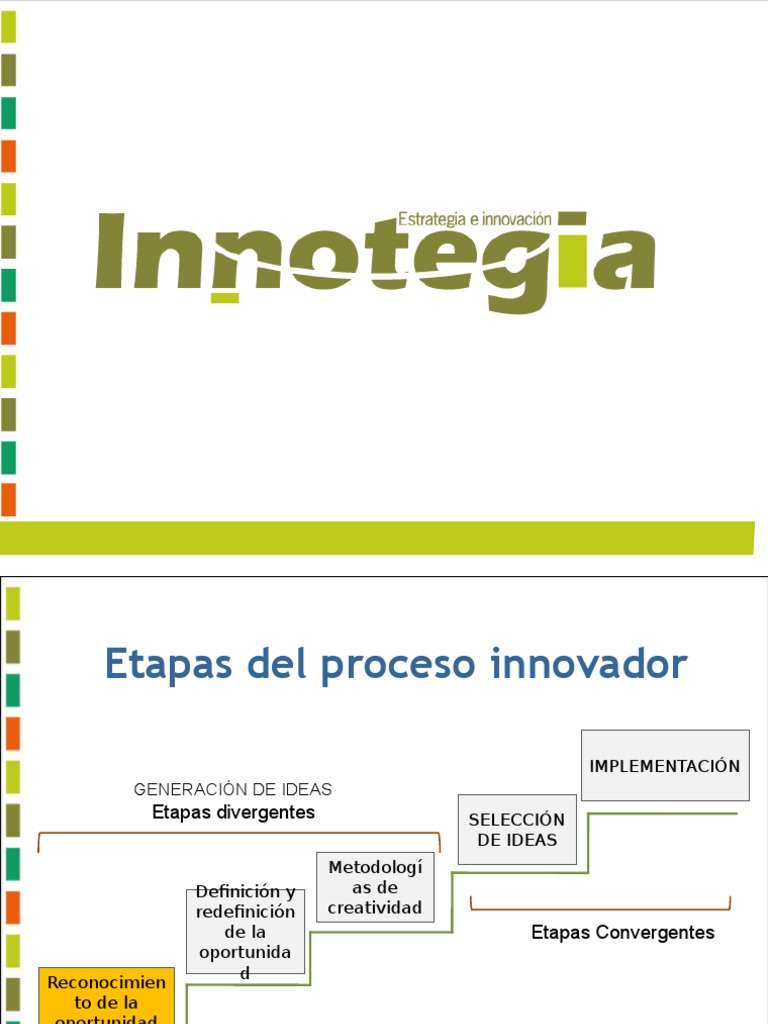 Etapas Del Proceso Innovador | PDF | Etnografía | Creatividad