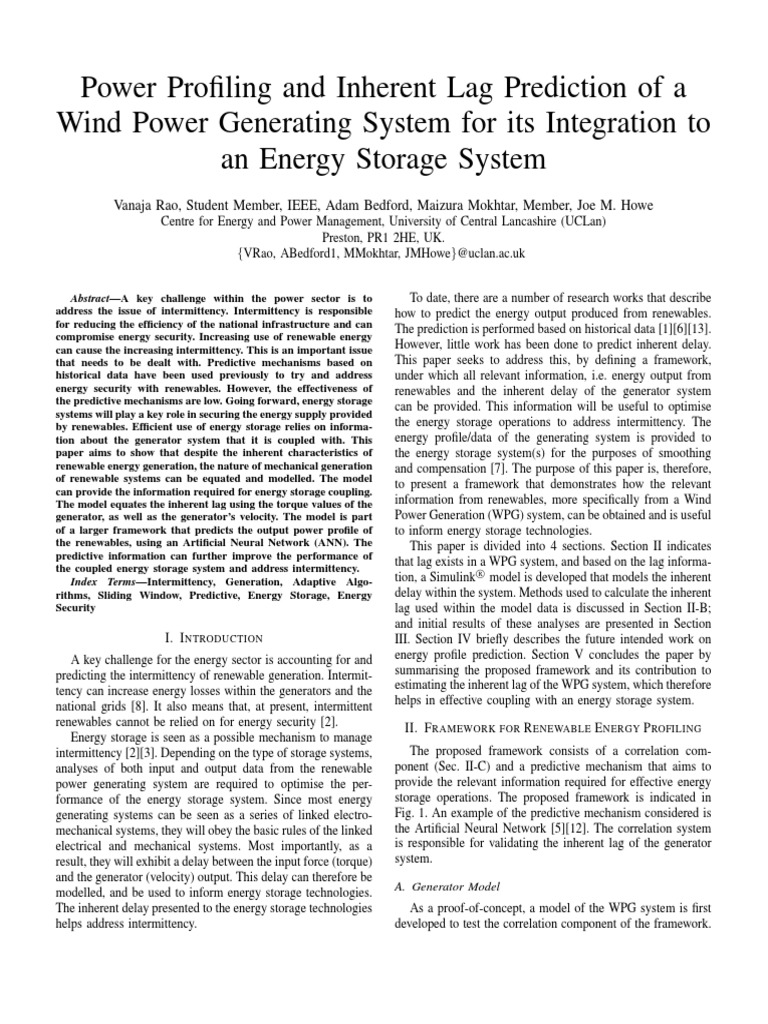Manchester IEEE | PDF | Torque | Energy Storage