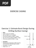 Casing Design Hand Calculation Design Example | PDF | Casing (Borehole ...