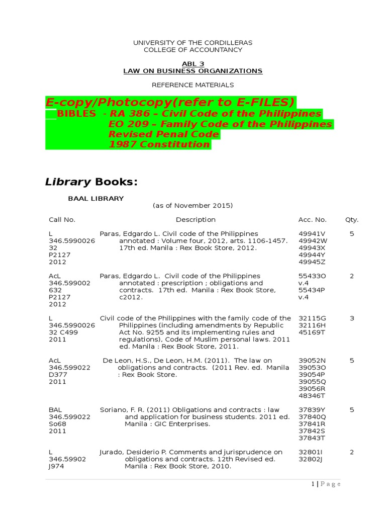 Updated Abl 1 Reference Materials | PDF | Foreign Language Studies ...