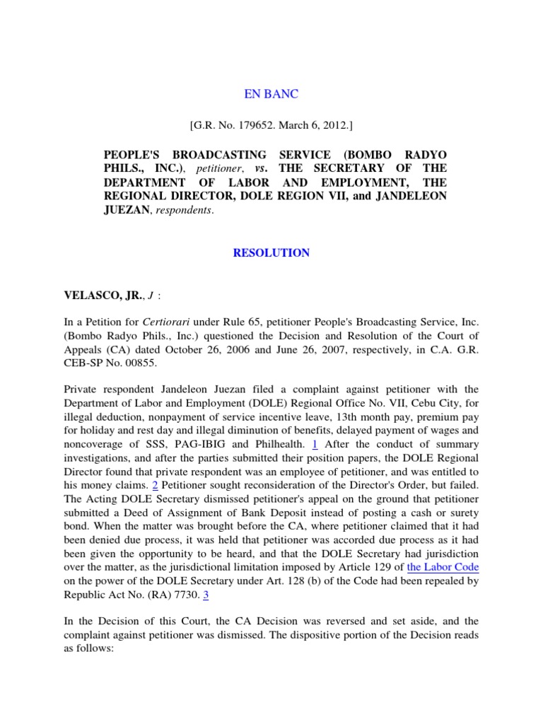 Jurisdiction of Labor Arbiter | PDF | Arbitration | Labour Law