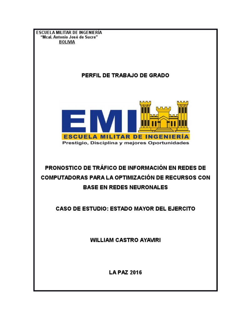Perfil EMI | PDF | Cortafuegos (informática) | Red de computadoras