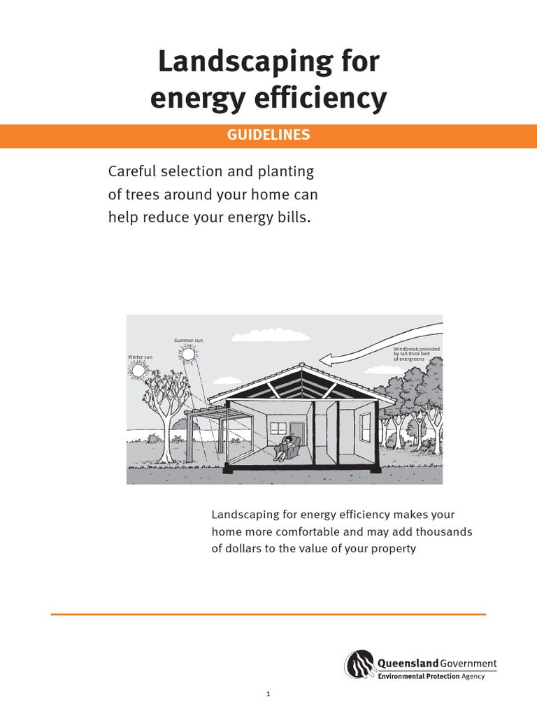Landscape For Energy Efficiency | Download Free PDF | Trees | Air ...