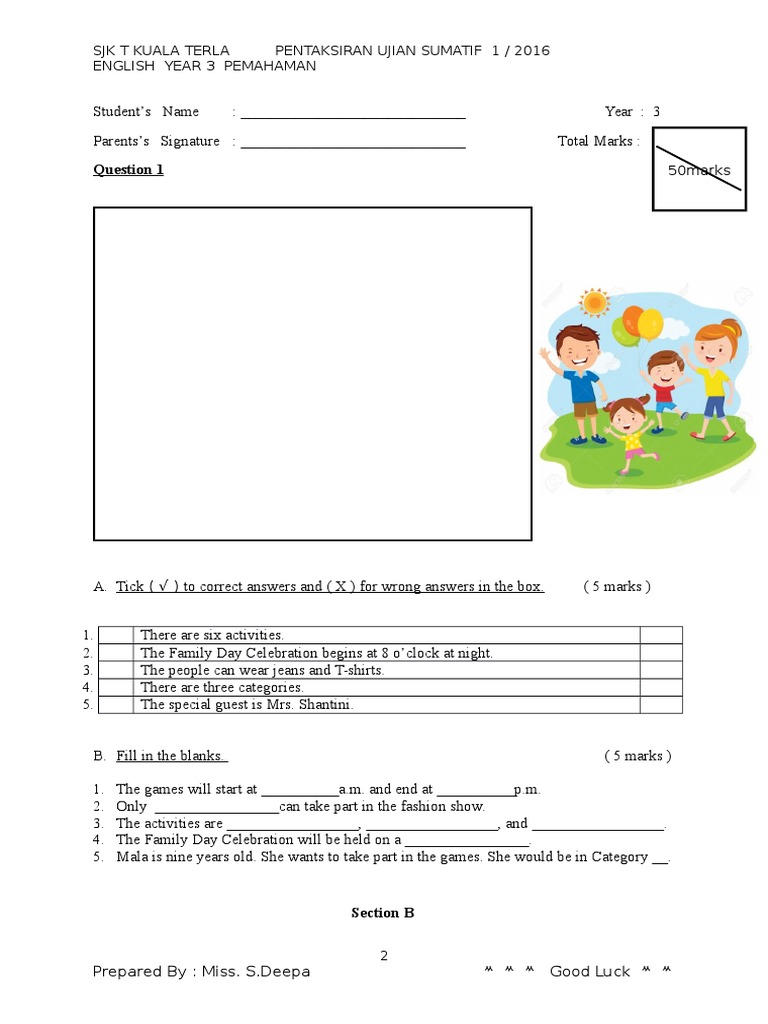 BI Year 3 - Paper 1 | PDF | Eagle