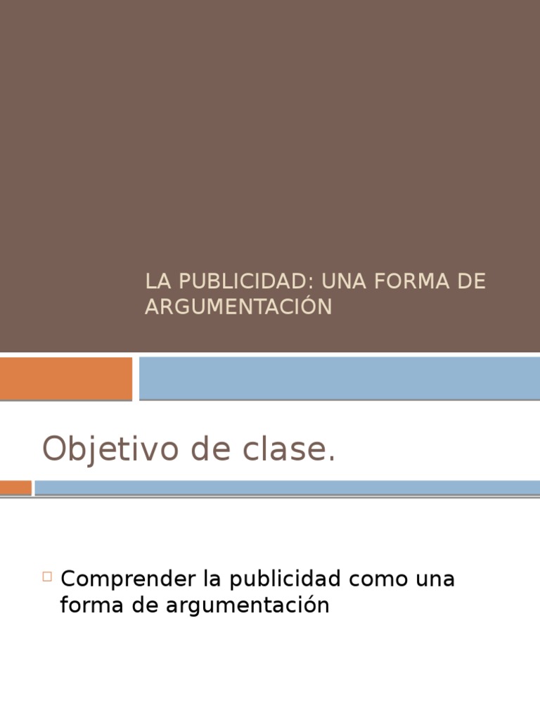 Publicidad y Argum | PDF | Propaganda | Publicidad
