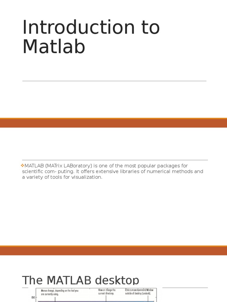 Introduction To Matlab Pdf
