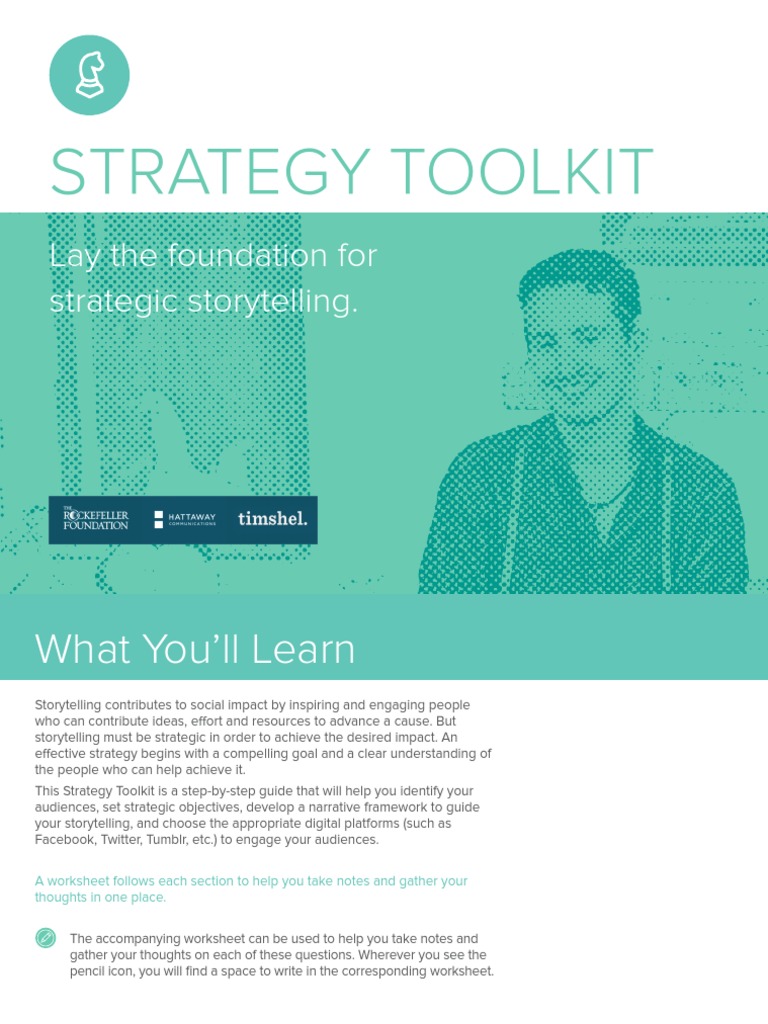 Hatch Strategy Toolkit Pdf Pdf Storytelling Strategic Management