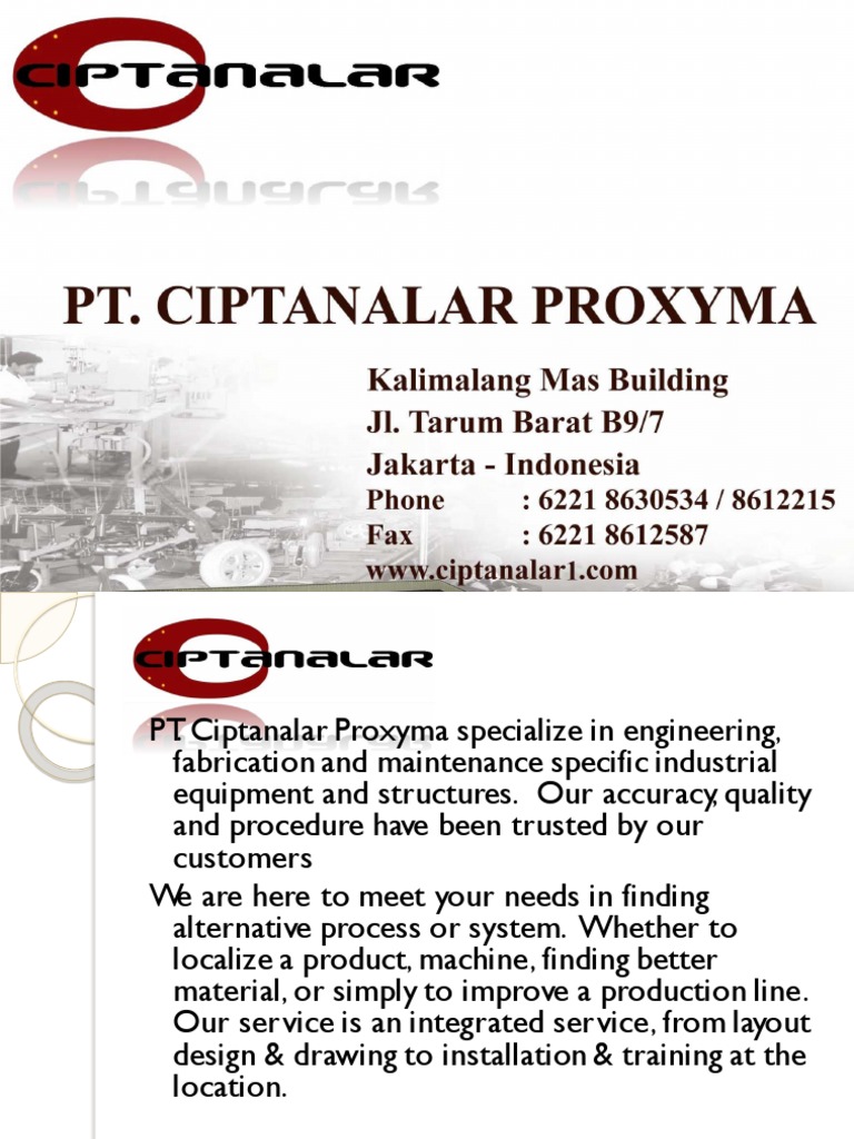 Company Profile CNP 2015 | PDF | Automation | Engineering