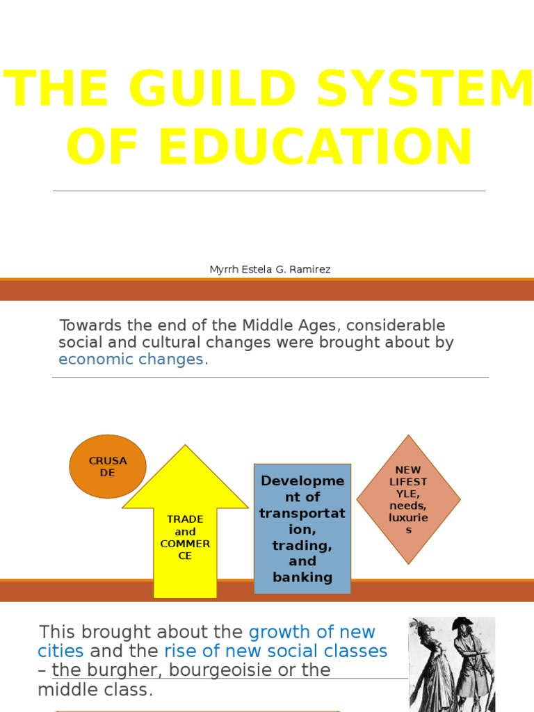 GUILDS Educational System | PDF | Journeyman | Guild