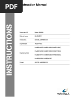 Wartsila Engine 18V50DF | PDF | Diesel Engine | Turbocharger