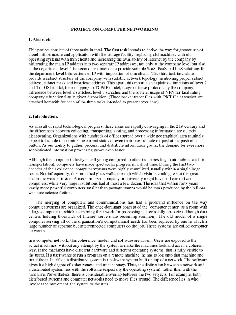 Computer Assignment Packet Tracer Files Pdf Cloud Computing 0933